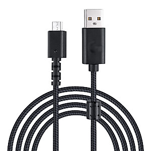 HUYUN 1.8M USB Charging Cable Replacement for Logit G533 G633 G933 Gaming Headset & G502 Hero Lightspeed Mouse