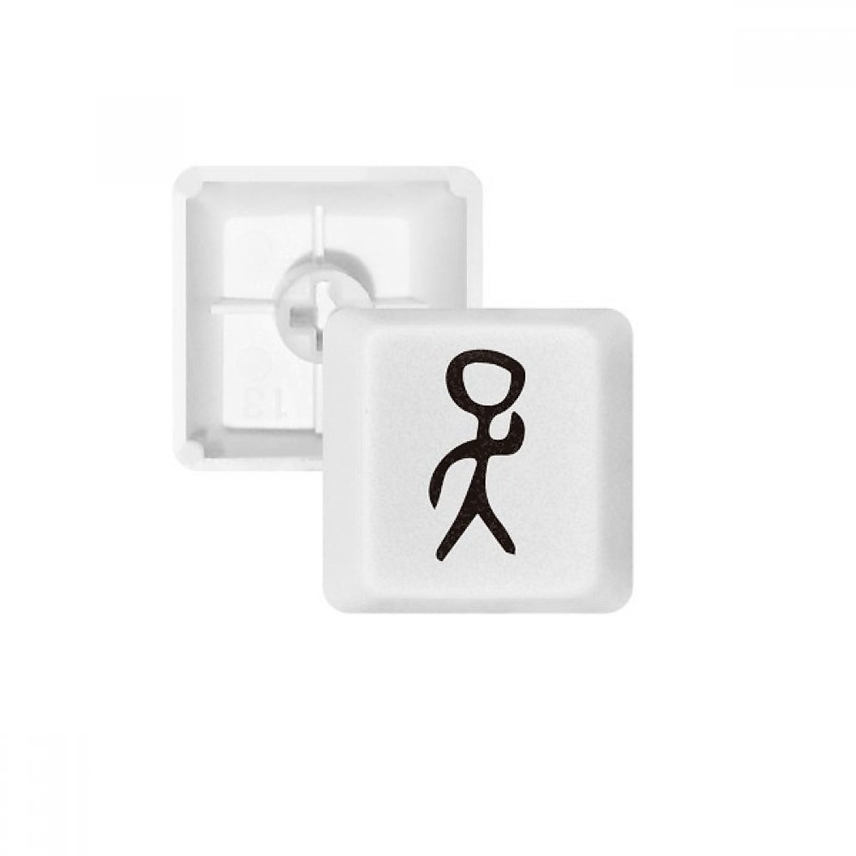 DIYthinker Bone Inscription Chinese Surname Character Wu Keycap Mechanical Keyboard PBT Gaming Upgrade Kit