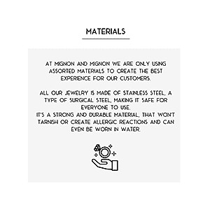 MignonandMignon Silver Custom Birthstone Necklace Birth Flower Name Personalized Gift for Her Bar Name Necklace for Mom Mothers Day Gift Floral Jewelry Handmade Jewelry -8N-FLBS-S