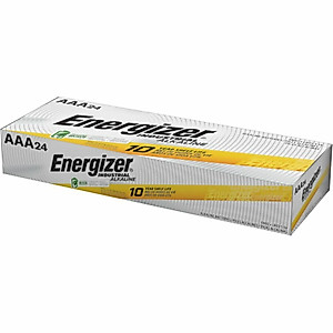 Energizer Industrial Alkaline AAA Batteries - 24 Count (Pack of 6)