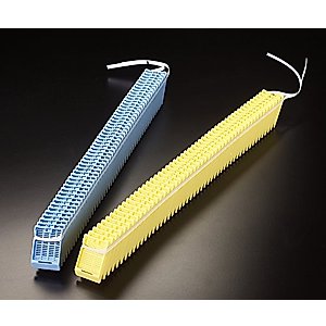 Simport Scientific M482-12BA Histosette II Acetal E-Z Load Cassette, Base, Aqua