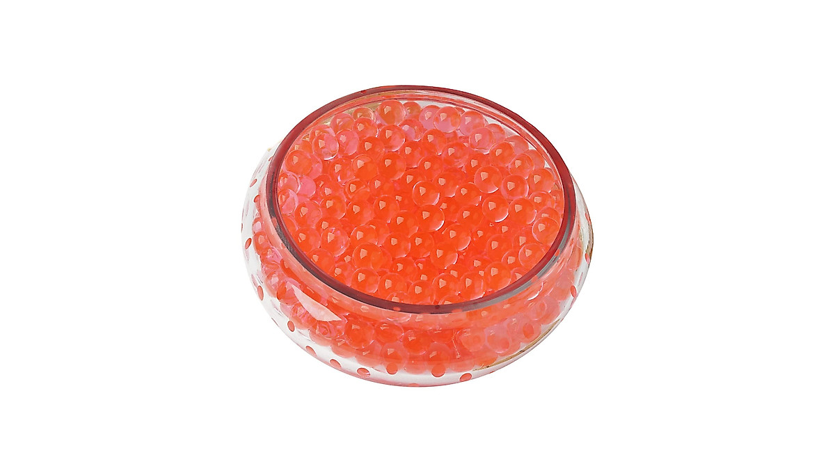 Big Round Red Water Beads for Decor - Enhance Your Centerpieces
