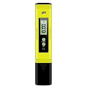 iPower LGTESTWATERPHV1 Digital pH Meter, 0.01 High Accuracy, Water Quality Tester for Household Drinking Water, Swimming Pools, Aquariums