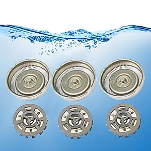 Bobblei Universal HQ4 3Pcs Razor Sharper Electronic Shaver blade heads replacement For philips norelco heads HQ56 HQ55 HQ4+ HQ3 Reflex Plus HQ6843 HQ300 HQ64 HQ916