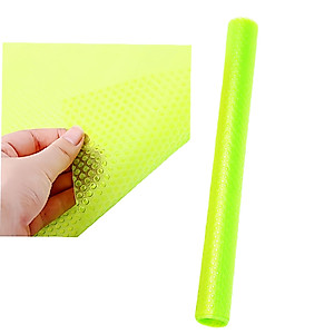 Refrigerator Pad Fridge Mats Washable Shelf Liner Pads Fresh Vegetable Fruits Pads Drawer Liner Table Mats Placemat 4pcs Green