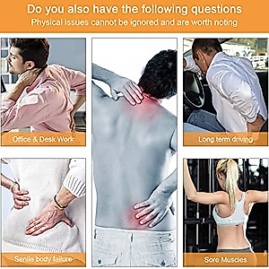 H&B Luxuries Infrared Natural Jade Heating Pad 180 Natural Jade Tourmaline Stones Heating Mat ，Gift for Dad/Mom/Grandpa/Lover/Friend/Colleague (JadeSeatBack)