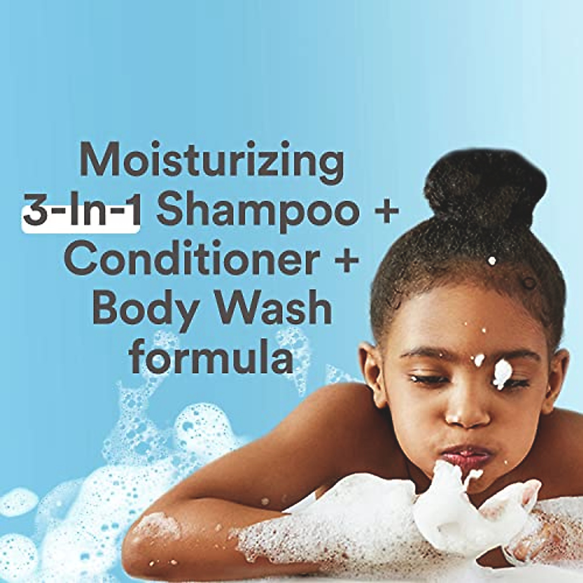 Suave Kids 3-in-1 Shampoo Conditioner Body Wash Purely Fun Makes Bath Time Quick and Easy, Paraben Free and Dermatologist Tested Kids Shampoo 3 in 1 Formula 28 Fl Oz (Pack of 4)