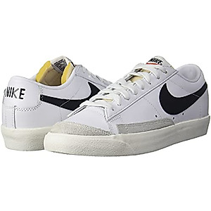 Nike Men's Low '77 Vintage Shoes Blazer, White/Black/Sail, 12