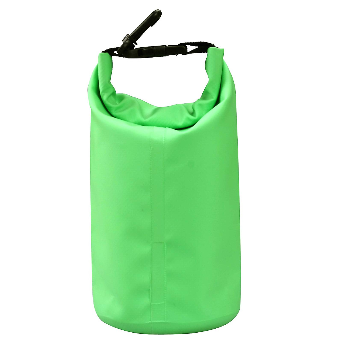2L/3L/5L/10L/15L/20L/30L 500D Tarpaulin Heavey-Duty PVC Water Proof Dry Bag Sack for Kayaking/Boating/Canoeing/Fishing/Rafting/Swimming/Camping/Snowboarding(Green, 2L)