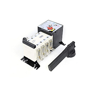 Automatic Transfer Switch Insulation Isolation Type Dual Power ATS Automatic Changeover Transfer Switch Voltage 500V Rated Current 160A 3C 37V-440V