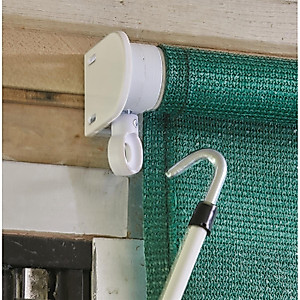 CASTLECREEK Window Blind Shade, Roller Sun Shade Cover, Sunscreen Roll-Up Black 8X6