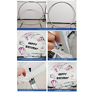 Leowefowa Greenery Round Backdrop Cover Green Leaves Round Backdrop 7.2ft Grass Backdrop Wall Circle Backdrop Stand Cover Safari Baby Shower Bridal Shower Wedding Anniversary Party Supplies Photo Prop