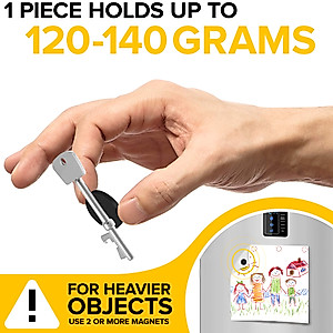 X-bet MAGNET Round Magnets 100 pcs and Large Magnetic Dots 40 pcs