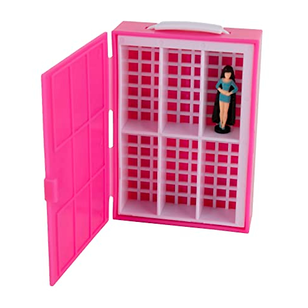 World's Smallest Barbie Fashion Case, Miniature, Includes 1 case and 2 Micro Figures, Styles Selected at Random