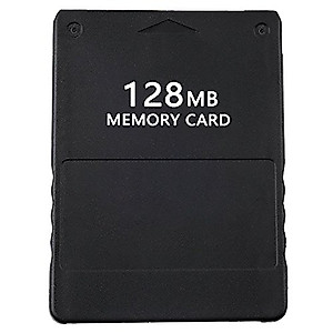TPFOON 2pcs Pack 128MB High Speed Game Memory Card Compatible with Playstation 2 PS2