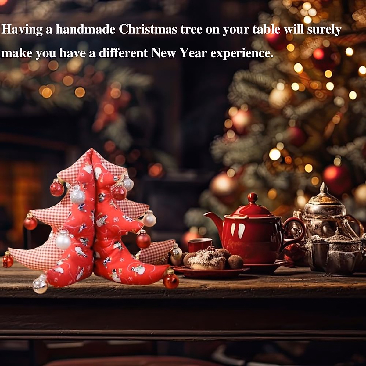 3 Pcs Fabric Christmas Tree Sewing Template,8/12/15 inch Christmas Tree Sewing Pattern Template Quilting Template,Handmade Christmas Tree Quilting Set Pattern Template,DIY Xmas Decor