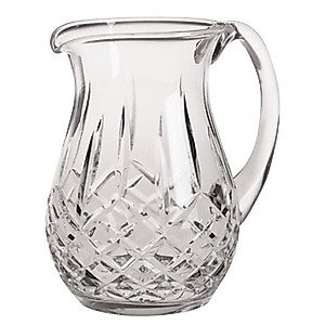 Waterford Lismore Pitcher, 64 oz, Clear
