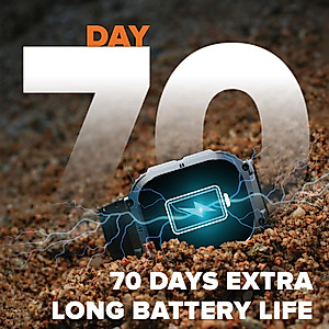 OCTDG Smart Watch,2" Display(Call Receive/Dial),50M Waterproof Fitness Tracker,100+ Sports Modes Rugged Military Smartwatch for Android iPhone,70 Days Battery Life Sleep Monitor