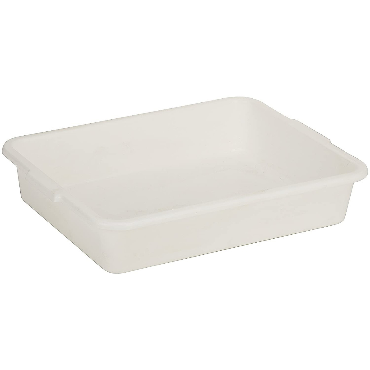 United Scientific™ Polypropylene Multi-Purpose Containment Tray - Lab Tray for Sterilizing and Drying Laboratory Supplies - Polypropylene Rectangular Plastic Tray - 15" L x 12" W x 3" H, 1 Count