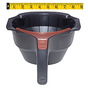 Wilbur Curtis - WC-3417-P Brew Cone Assembly with Steam Guard, Stylized Gemini “Hot Coffee” - Commercial-Grade Brew Basket - WC-3417 (Each)