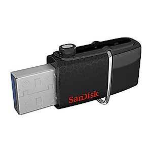 Sandisk Ultra 32GB USB 3.0 OTG Flash Drive with Micro USB Connector works with Android Mobile Devices - SDDD2-032G-G46