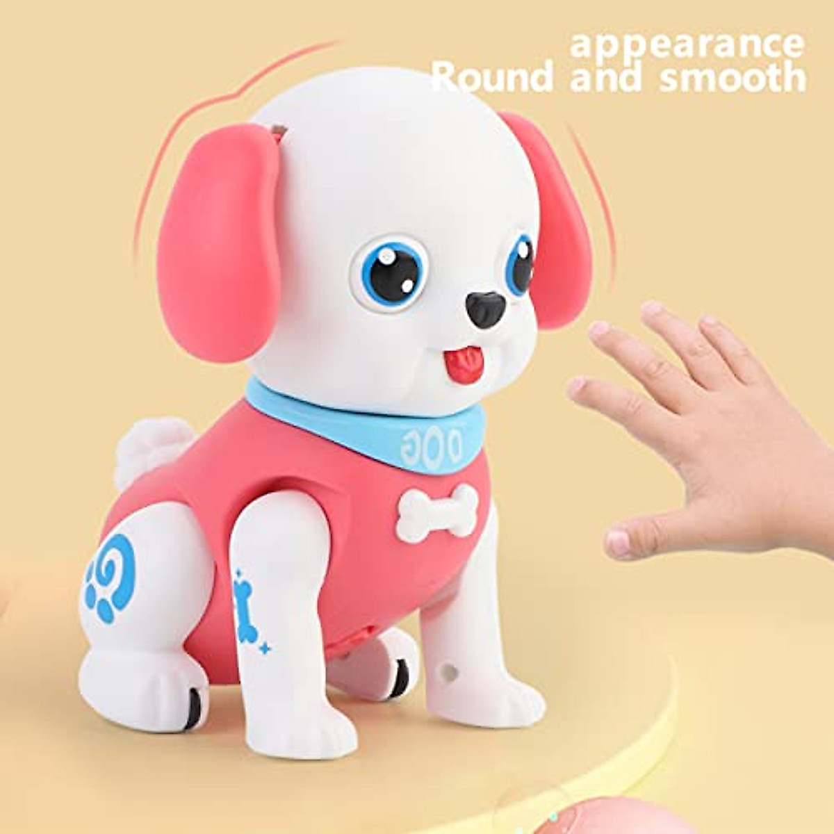 MIANHT Smart Robot Dog Toy for Kids - Robotic Puppy, Dancing Interactive Robot Dogs, Smart Dancing Walking Robot Puppy, Electronic Pet Gift for Boys & Girls