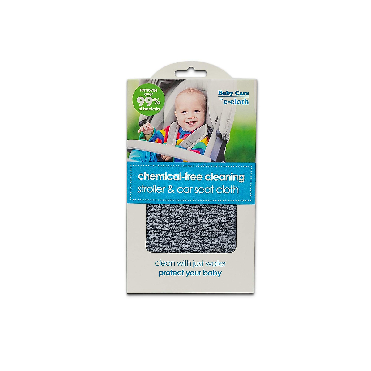 E-Cloth Stroller + Car Seat Microfiber Cleaning Cloth, 1 Count
