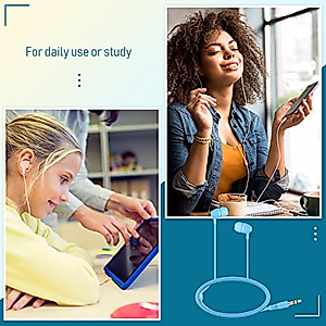 250 Pack Earbuds Bulk Kids Earbuds Headphones Classroom Earphones with Wire Ear Headphones for Schools Classrooms Libraries Children Students Gift (Multi Colors)