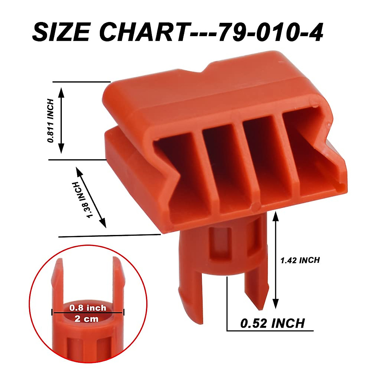 8 pc 79-010-4 Swivel Grip Pegs Compatible with Black & Decker 807530-02 WM225 for all "Workmate" models 79-028 79-032 - better version