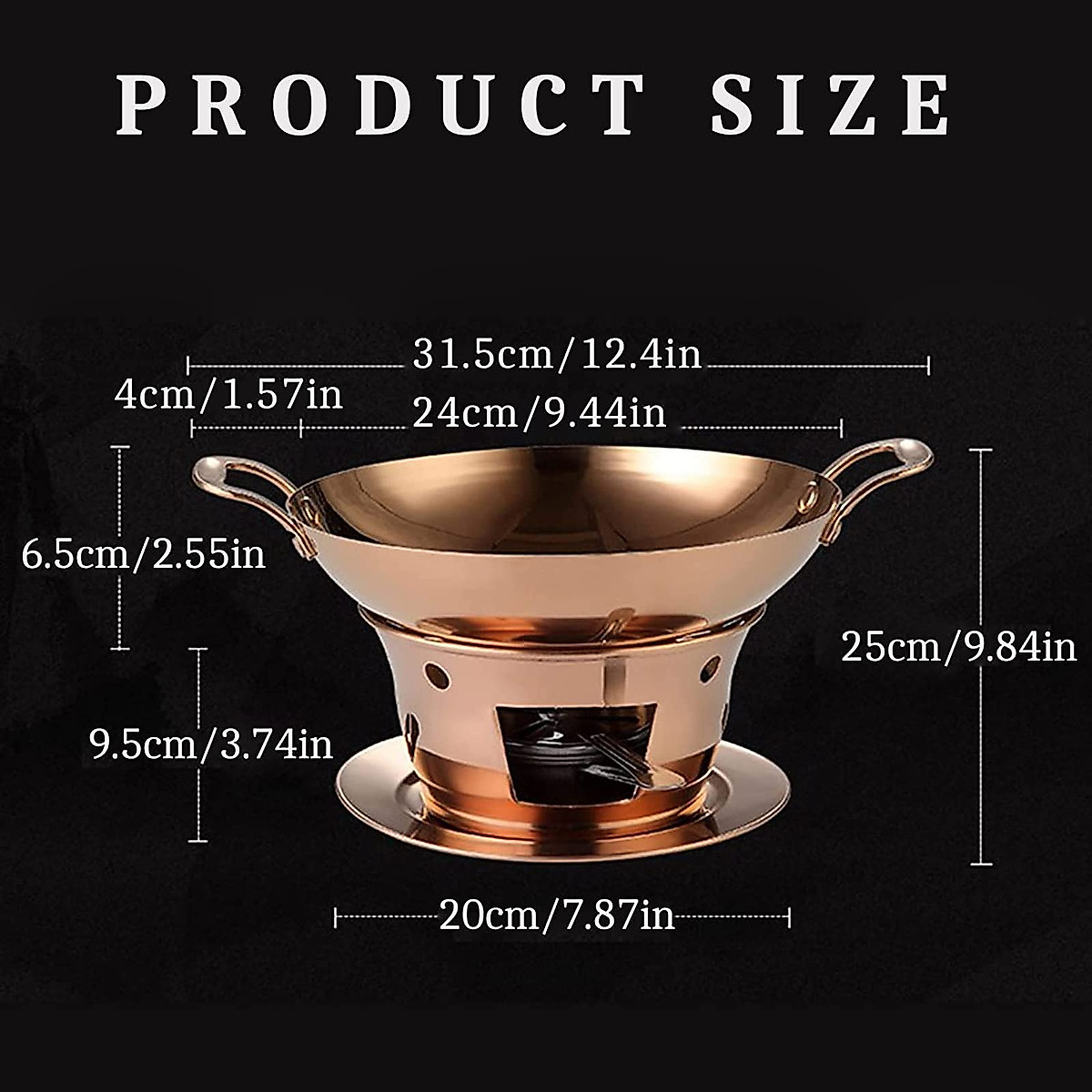 Commercial Chafers and Buffet Set, Stainless Steel Chafing Dish Server Warming Tray with Fuel Holders, for Birthday Party Wedding Celebration Alcohol Pot