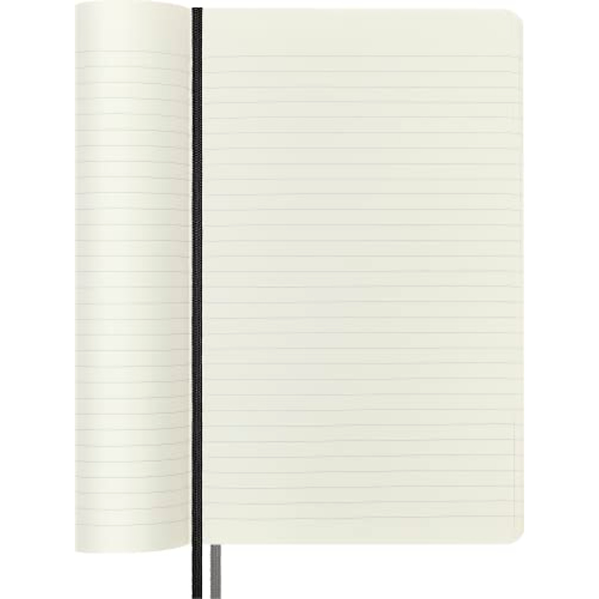 Moleskine Classic Expanded Notebook, Soft Cover, Large (5" x 8.25") Ruled/Lined, Black, 400 Pages