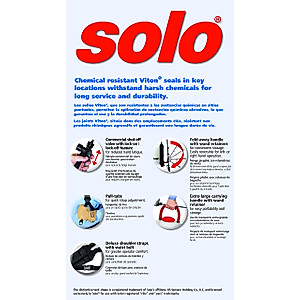 Solo 475-B-DELUXE 4-Gallon Professional Backpack Sprayer