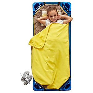 CR4Kids ELR-16203-CLHN Nap Mat, Large, Brown/Yellow