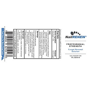 NailRENEW Antifungal - Professional Strength, Compliant Fungus Treatment for Toe Fungus, Discolored or Brittle Nails (1 Bottle)