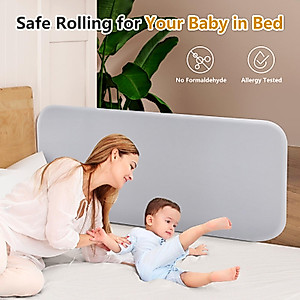 strenkitech Portable Bed Rails for Toddler: Travel Baby Bed Rail Guards for Crib, Twin, Queen, Full, King Size Beds - Easy to Assemble, Safe Guard Bed Side Rail for Toddlers and Kids