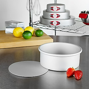 Fat Daddio's PCC-73PK Anodized Aluminum Round Cheesecake Pans, 2 Piece Set, 7 x 3 Inch