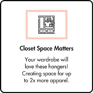 VIDAHOME Velvet Non Slip Hangers 50 Pack, Heavy Duty Clothes Hanger with 360 Rotating Swivel Hook (Black, 50 Pack)