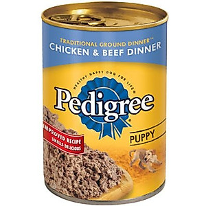 Pedigree Brand Canned Dog Food for Puppies