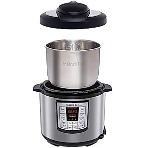 Instant Pot Lux 6-in-1 Electric Pressure Cooker, Sterilizer Slow Cooker, Rice Cooker, Steamer, Saute, and Warmer, 6 Quart, 12 One-Touch Programs