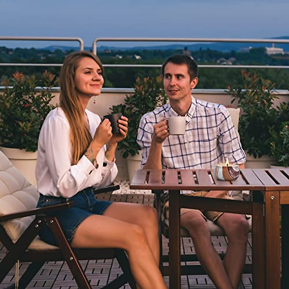 Candles Gifts Set, 6 Pack 2.5oz 20H Burning Scented Candles for Home, Aromatherapy Candle, Birthday Gifts for Women with Wooden Box, Soy Candle Gift Set for Thank You Gifts, Thanksgiving, Christmas