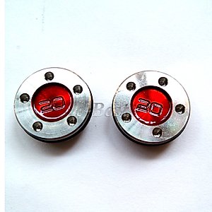 Ronsit 2 x 20g Custom Weights for Titleist Scotty Cameron California Newport Putters Red