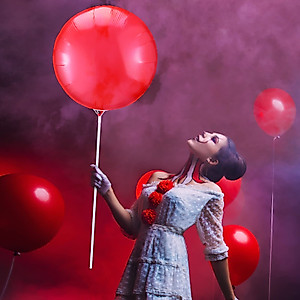 Halloween Decoration Includes 5 Pack Reusable Balloon Kit with Removable Clip and Pole Halloween Prop Halloween Decoration for Halloween Display