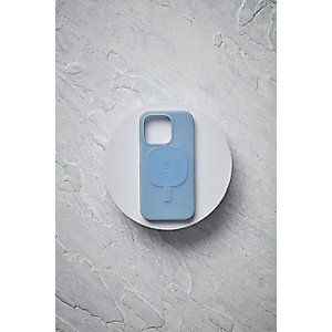 URBAN ARMOR GEAR [U] by UAG Designed for iPhone 14 Pro Max Case Blue Cerulean 6.7" Lucent 2.0 Build-in Magnet Compatible with MagSafe Charging Slim Lightweight Opaque Protective Cover