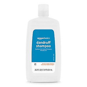 Amazon Basics Dandruff Shampoo for Normal to Oily Hair, 28.2 Fluid Ounces, 1 Pack