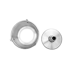 Fox Run Loose Bottom Angel Food Cake Pan, Aluminum, 10.75-Inch