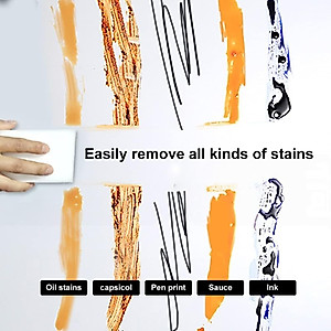 Sponge Magic Eraser Multi Surface Scrubber Foam Cleaning Pads - Bathtub, Baseboard, Bathroom, Wall Cleaner（3.9 X 2.36 X 0.78 in） 7 Pack