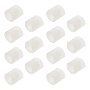 Hemoton Silicone Molds 10Pcs Silicone Shot Glass Mold Glass Ice Cubes Ice Tray Resin Bottle Mold for DIY Cupcake Fondant Ice Cream Desserts Soap Decoration White Resin Molds