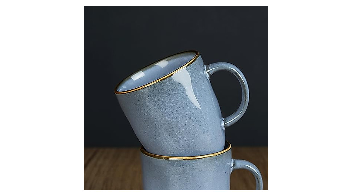 Famiware Ocean Coffee Mugs Set - 13oz, Set of 4