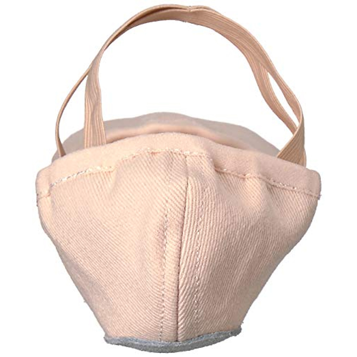 Danzcue Adult Stretch Canvas Split Sole Ballet Slipper, Pink, 10.5 M