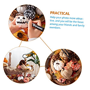 Garneck 24 Pcs Thanksgiving Pumpkin Halloween Pumpkin Decorations Harvest Festival Decorations Fall Decorations Foam Pumpkins Thanksgiving Ornament Festival Pumpkin Artificial Model Reward